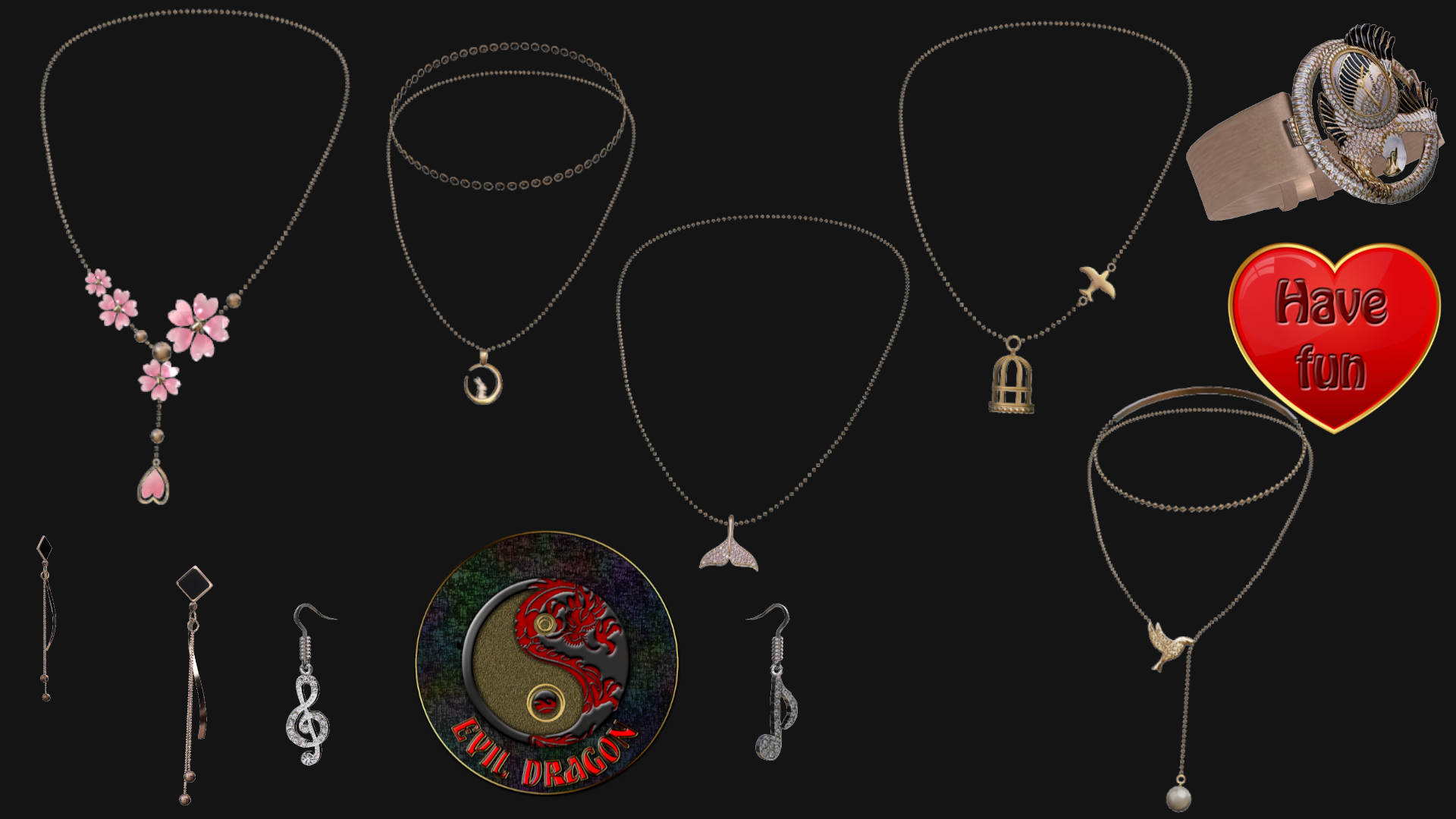 [MMD] Accessories 84 DL by EVILDRAGON2546 on DeviantArt