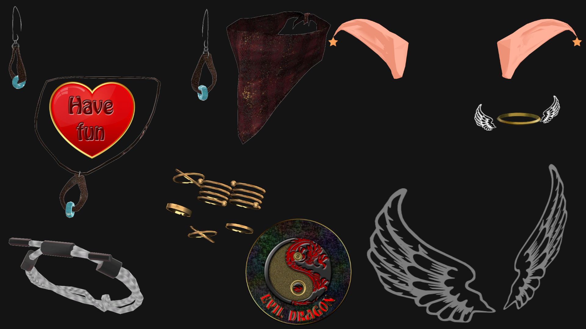 [MMD] Accessories 86 DL by EVILDRAGON2546 on DeviantArt