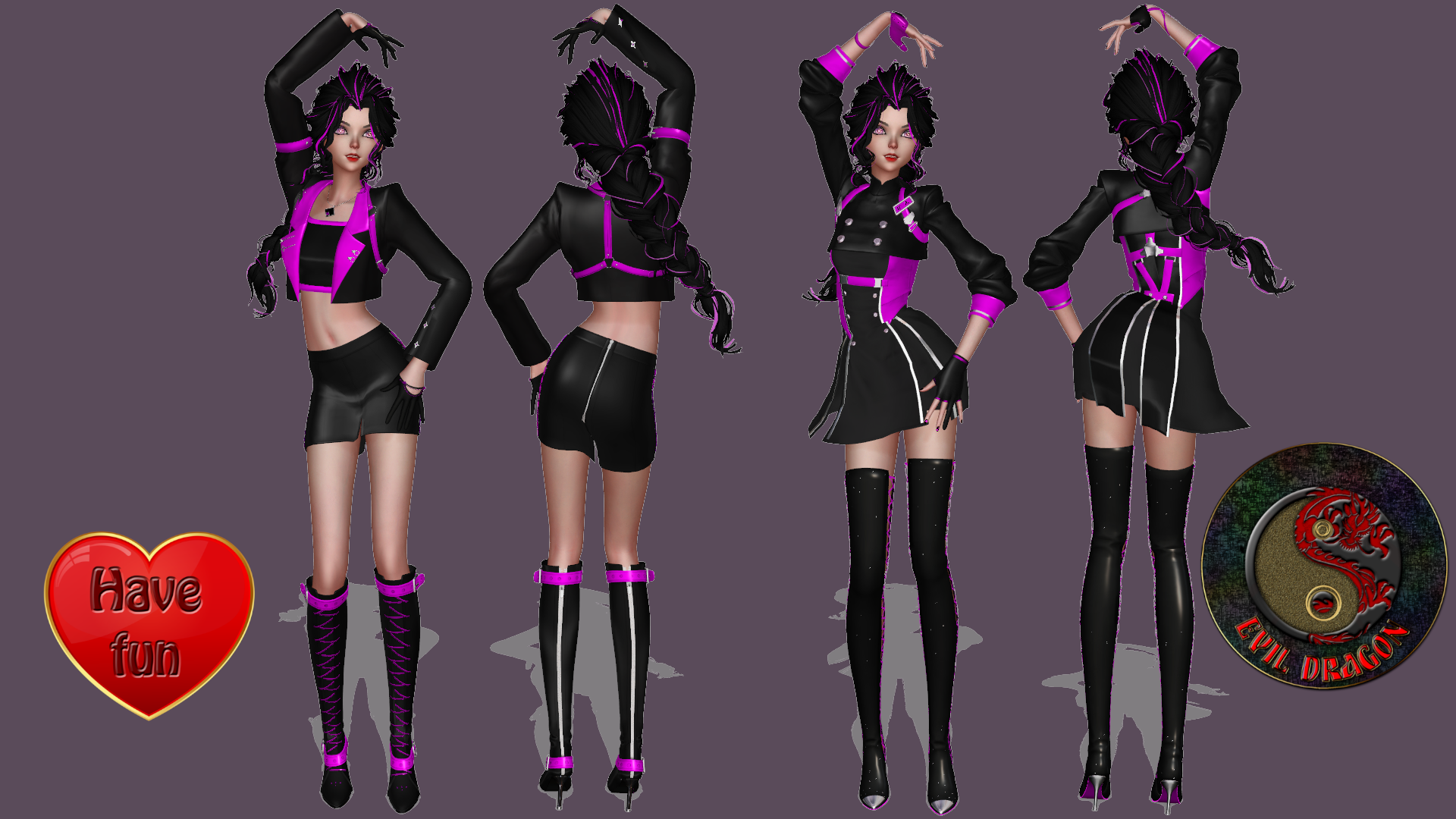 [MMD] Pink Lady DL by EVILDRAGON2546 on DeviantArt