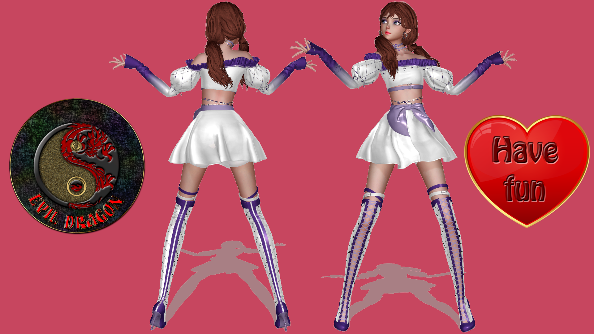 [MMD] Model Lm 4 DL by EVILDRAGON2546 on DeviantArt