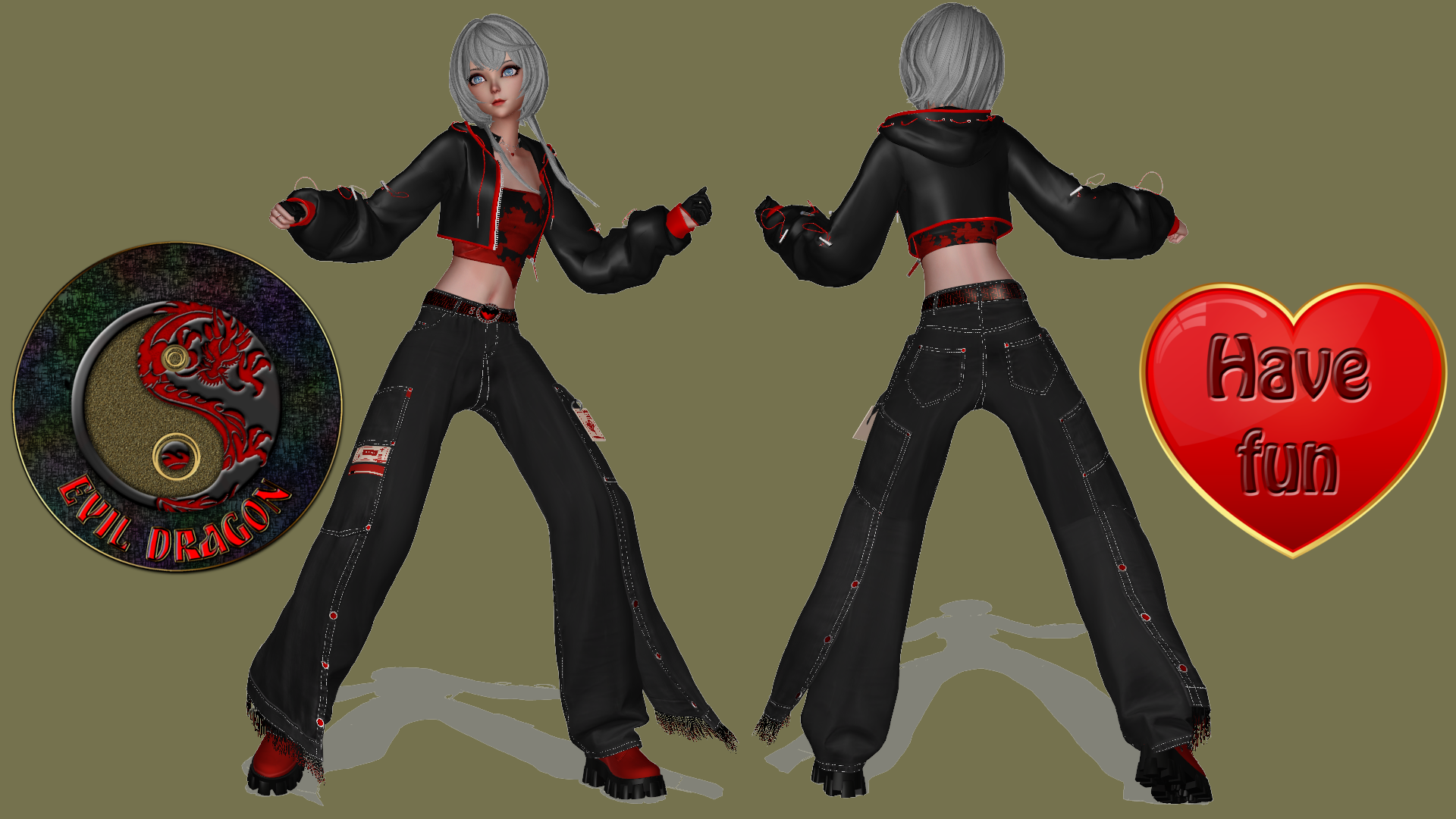 [MMD] Model Lm 7 DL by EVILDRAGON2546 on DeviantArt