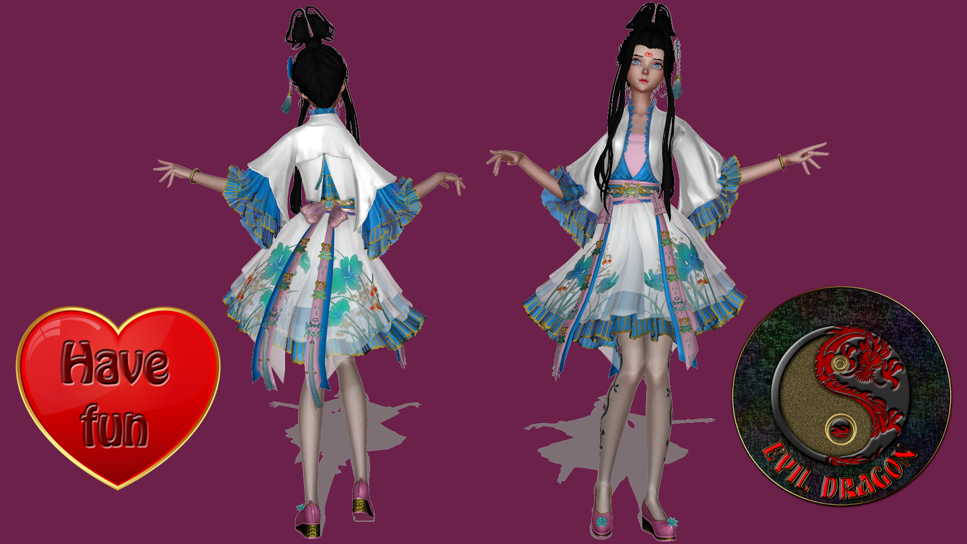 [MMD] Asian Model DL by EVILDRAGON2546 on DeviantArt