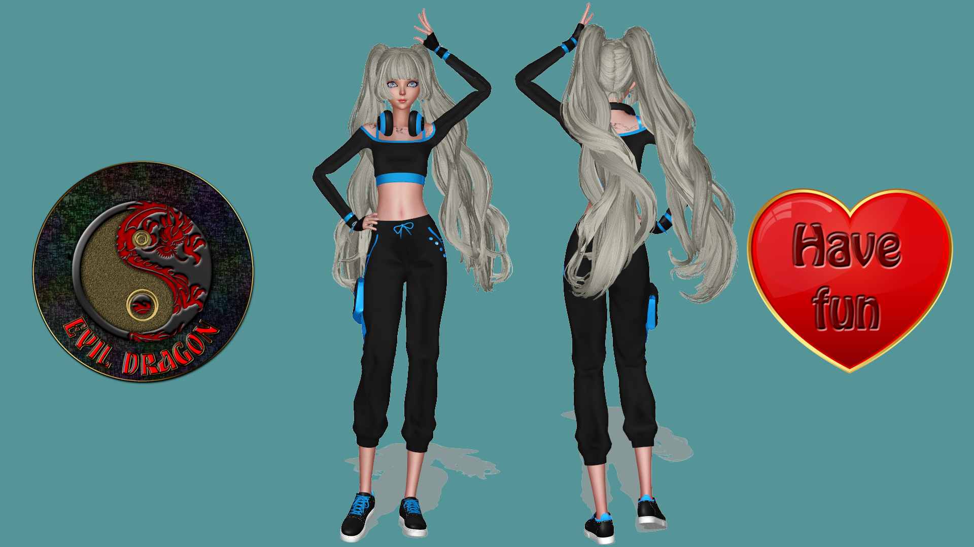 [MMD] Xin LM DL by EVILDRAGON2546 on DeviantArt