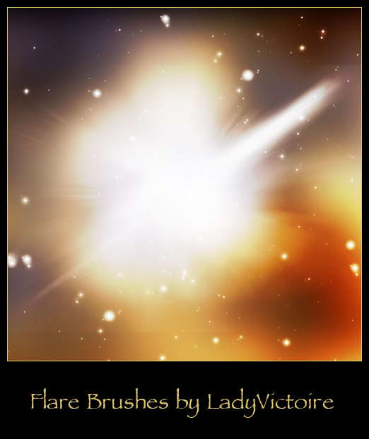 Flare Brushes 3 by LadyVictoire on DeviantArt