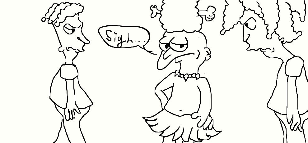 Sideshow Bob, Cecil, Sideshow Mel by SideshovvBob on DeviantArt