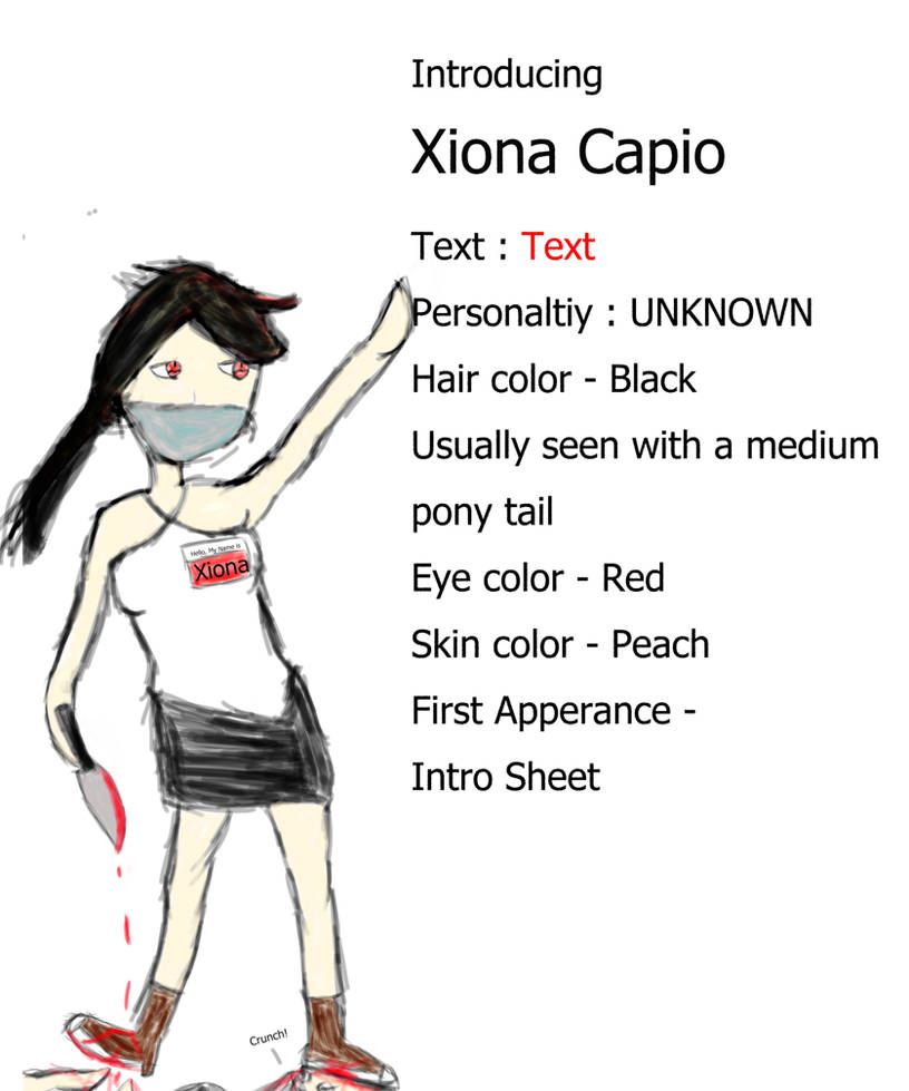 Xiona Capio {Introduction Sheet} by LumiereLight on DeviantArt