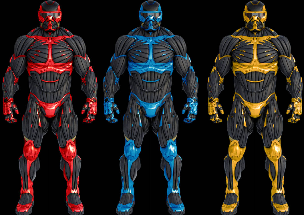 Crysis 2 nanosuit colorable by micro5797 on DeviantArt