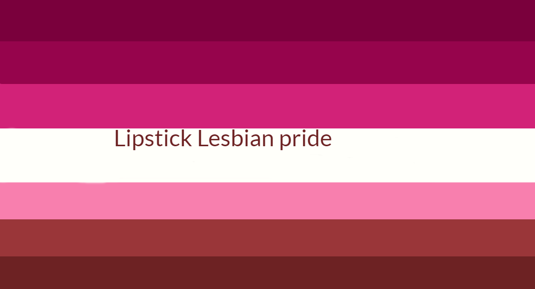 Lipstick lesbian pride by superfandomshipper on DeviantArt