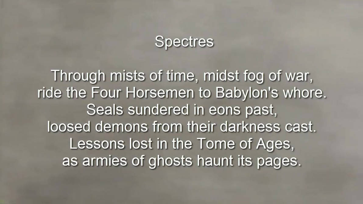 Spectres by VoxSpiritus on DeviantArt