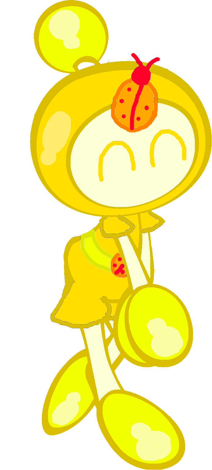 (Ladybug)Orange-Yellow Bomberman by RainbowStarbur on DeviantArt
