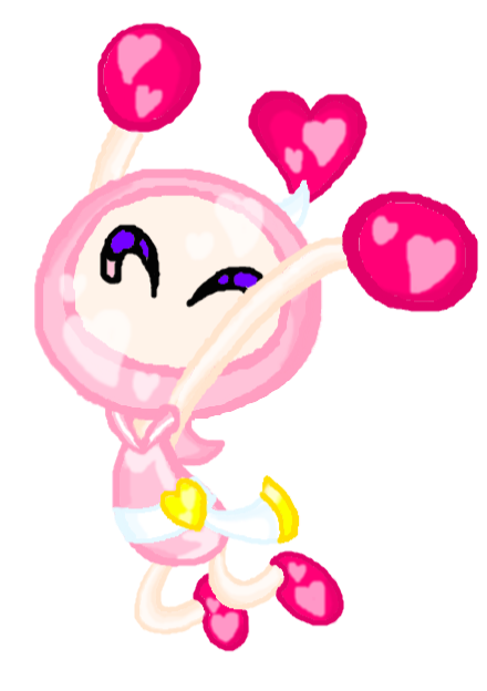 Shiny Pink Bomberman by RainbowStarbur on DeviantArt