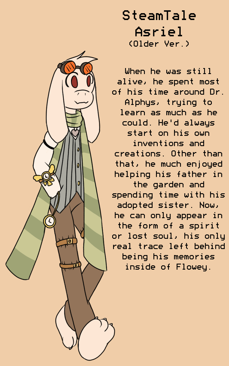 SteamTale Asriel by beanbagbrianna on DeviantArt