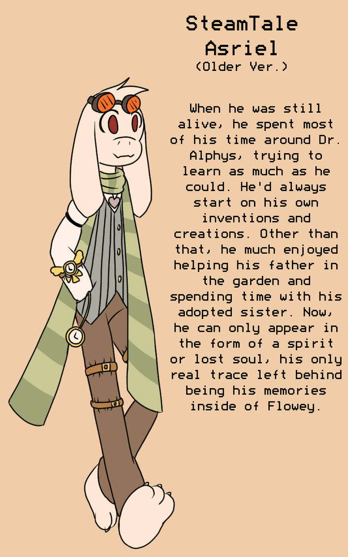 SteamTale Asriel by beanbagbrianna on DeviantArt