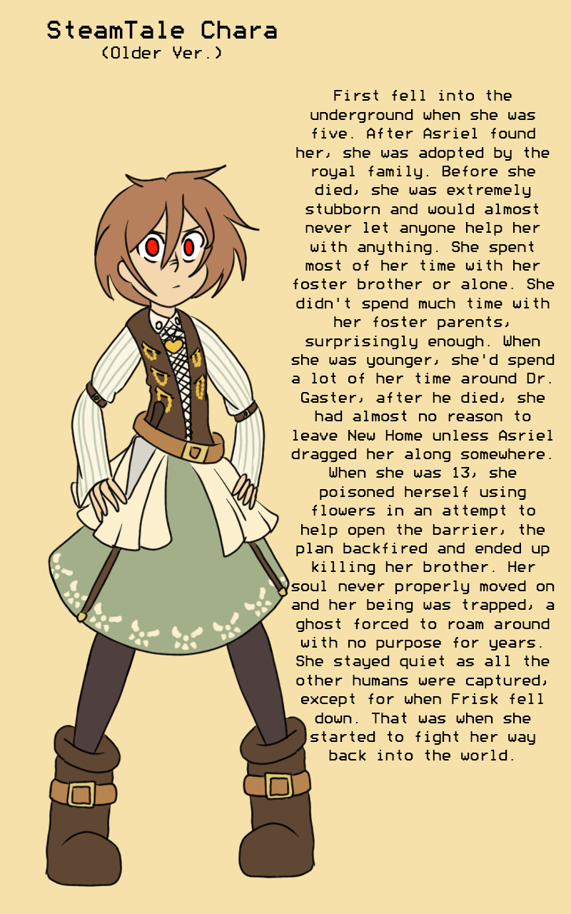 SteamTale Chara by beanbagbrianna on DeviantArt