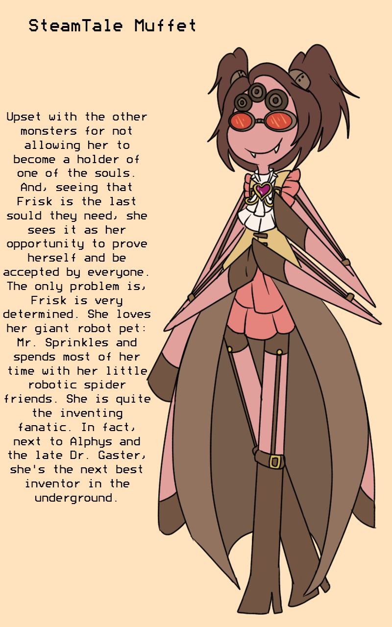 SteamTale Muffet by beanbagbrianna on DeviantArt