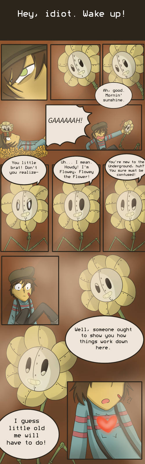 Steamtale (Ch.1 Pg.1) by beanbagbrianna on DeviantArt