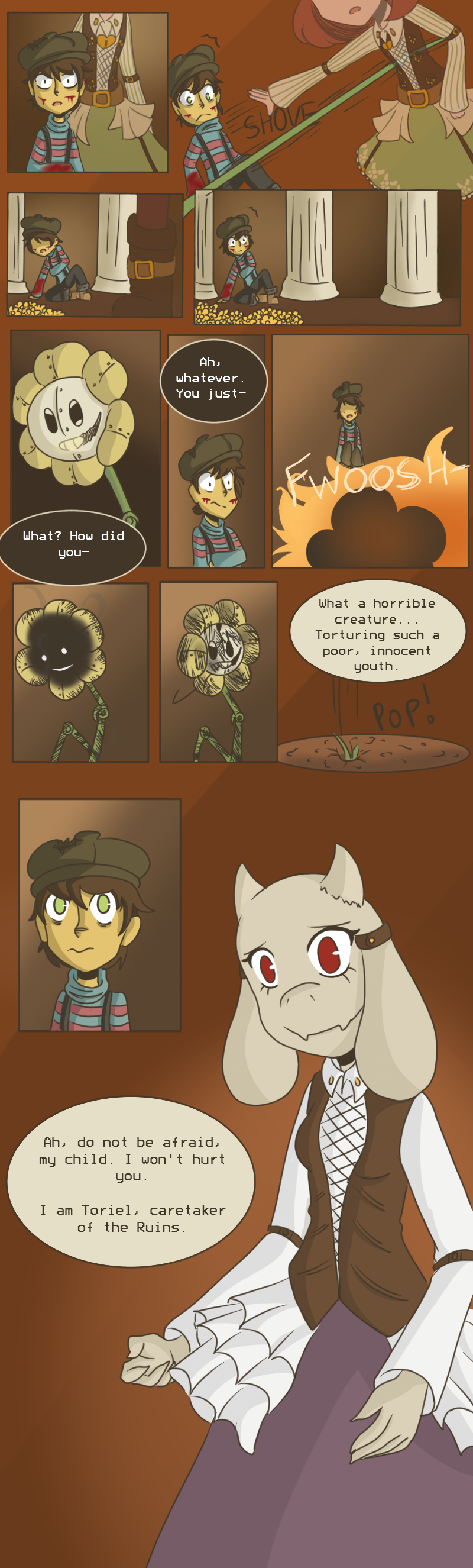 Steamtale (Ch.1 Pg.4)[Ch.1 FINAL] by beanbagbrianna on DeviantArt