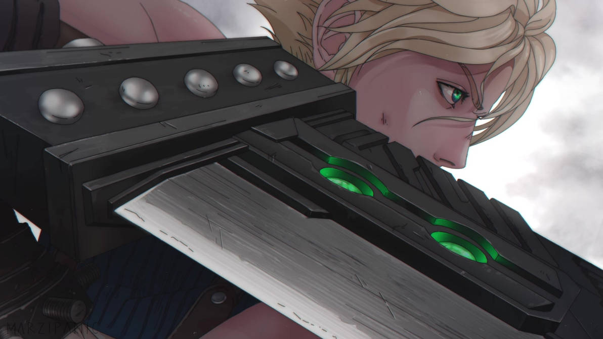 Cloud Strife Animation !cw: flashing! [26.07.2021] by ...