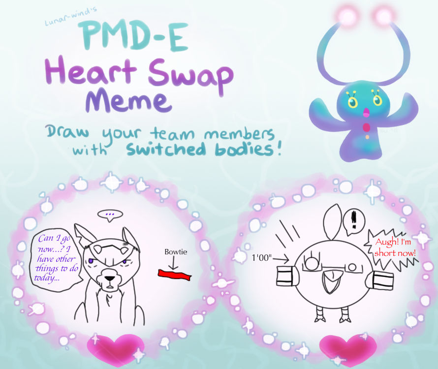 PMD-e Heart Swap Meme by StarryofWhonime on DeviantArt