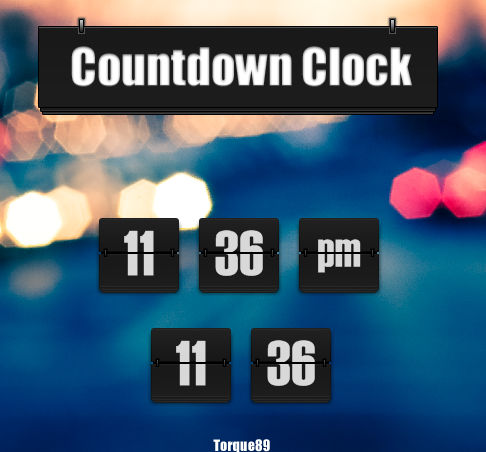 Countdown Clock by torque89 on DeviantArt