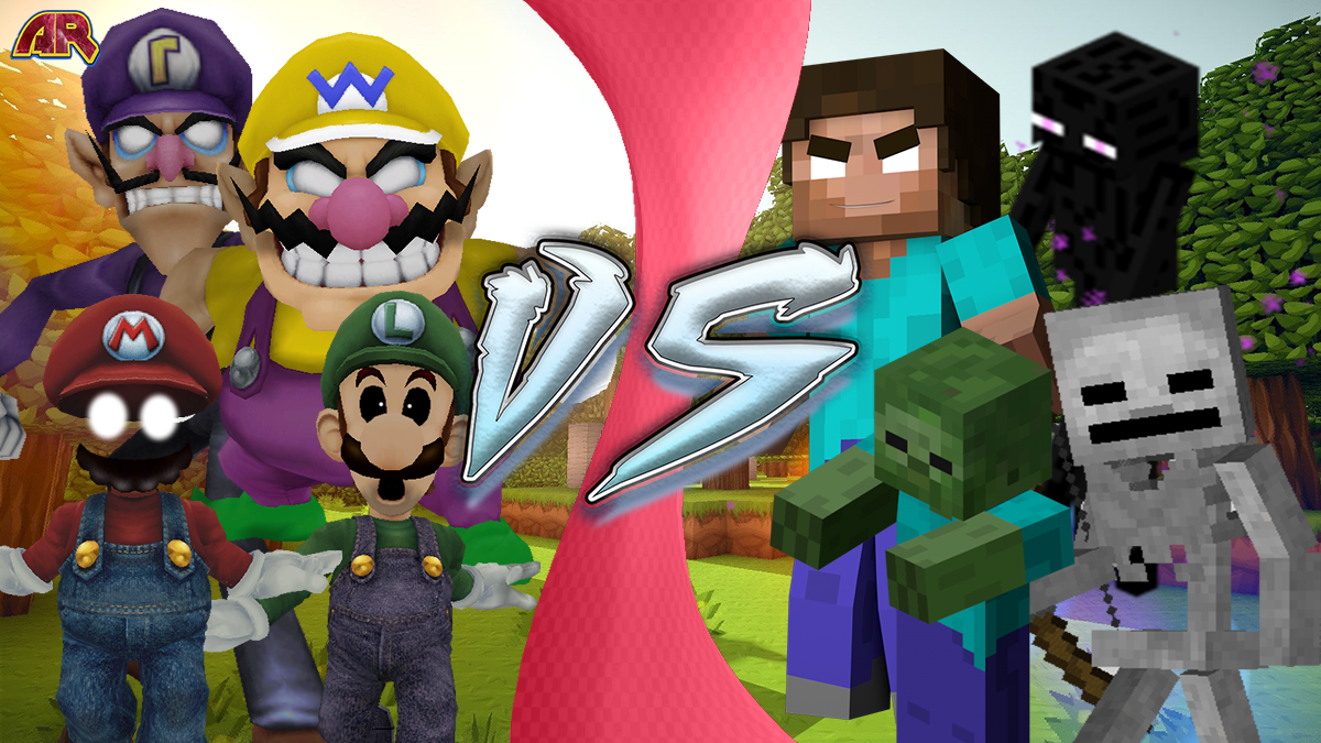 FNAW vs MINECRAFT MOBS by tech-PUG1 on DeviantArt