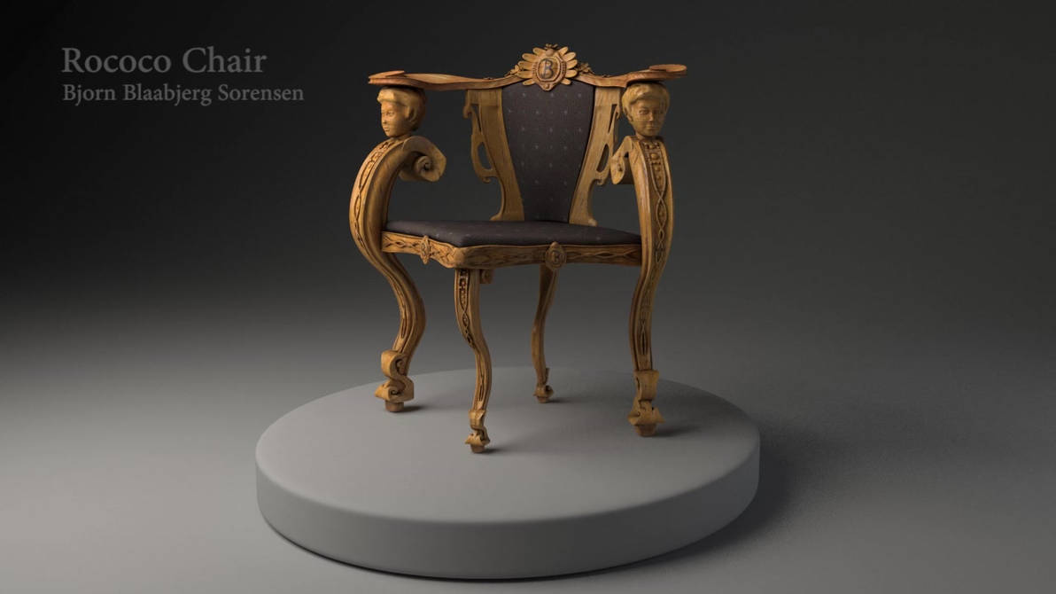 Rococo Chair by Captainfusion on DeviantArt