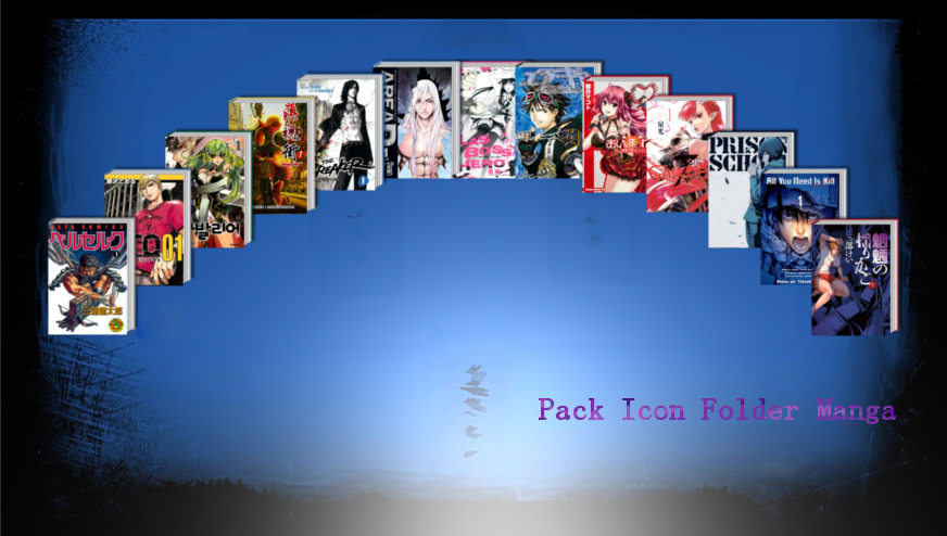 Pack Icon Folder Manga Colorflow By Cjf6 by cjf6 on DeviantArt