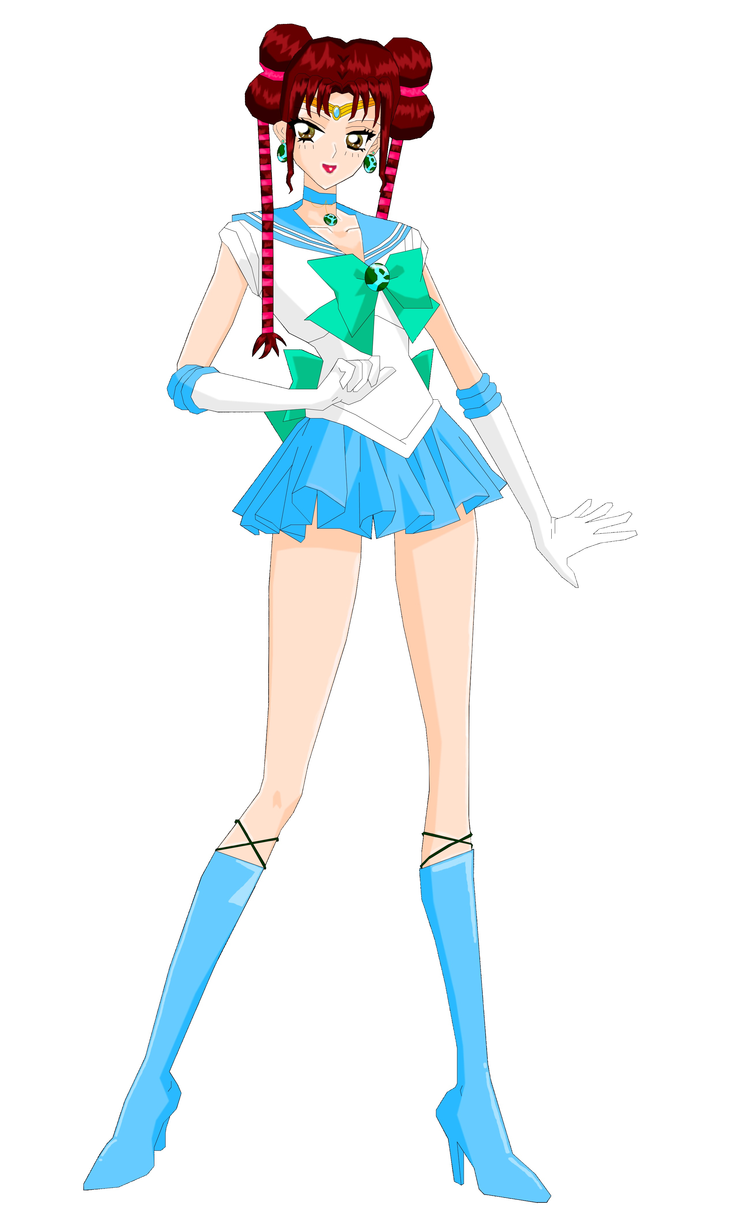 Sailor Earth by monsterhighlover3 on DeviantArt