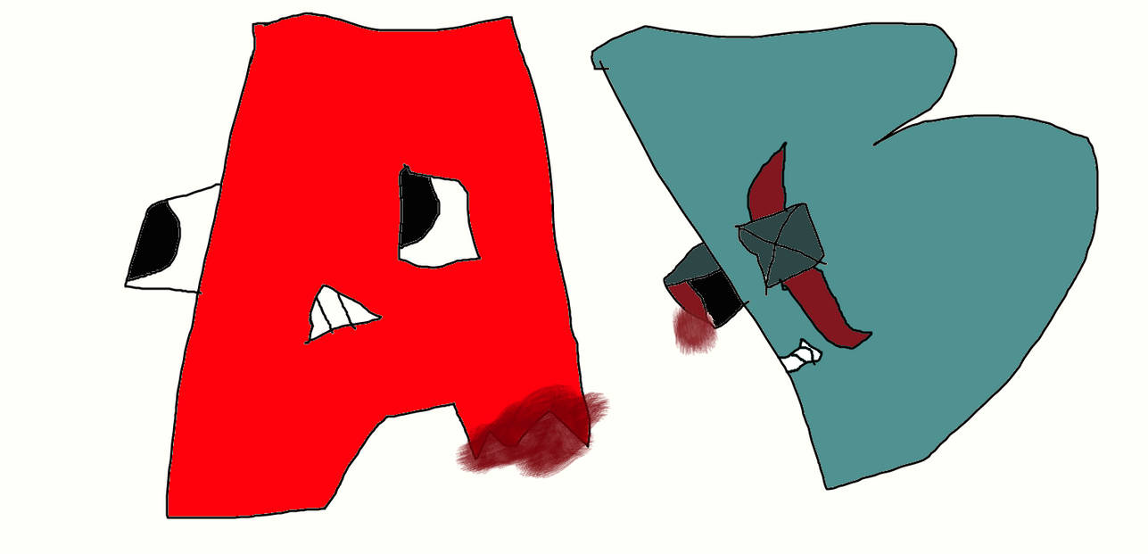 A And B (My New AU by GracieNonCringe on DeviantArt