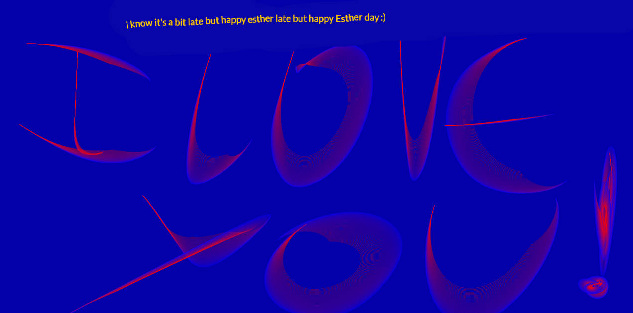 happy Esther day by terribleartist5 on DeviantArt