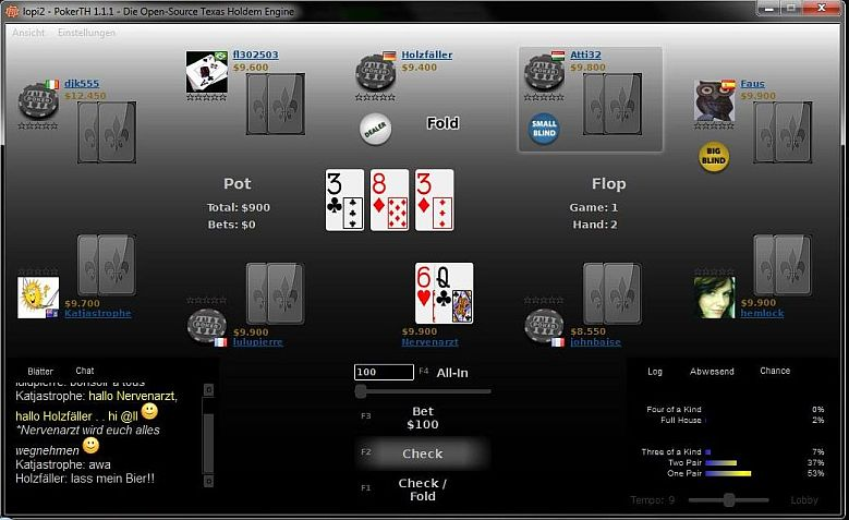 MinimalistGradient PokerTH Table-Style by Nervenarzt on DeviantArt