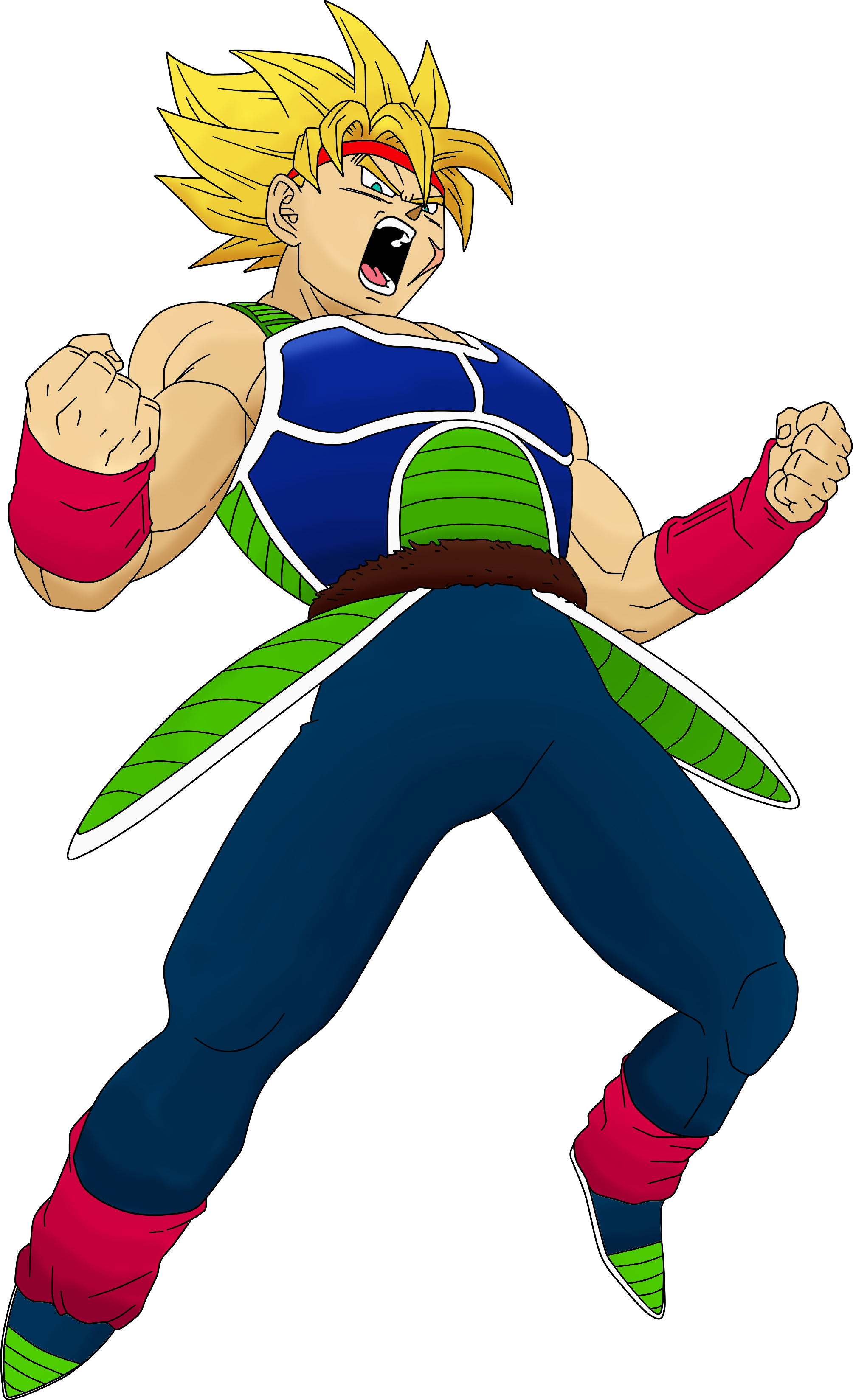 Super Sayian 1 Bardock by digibot99 on DeviantArt