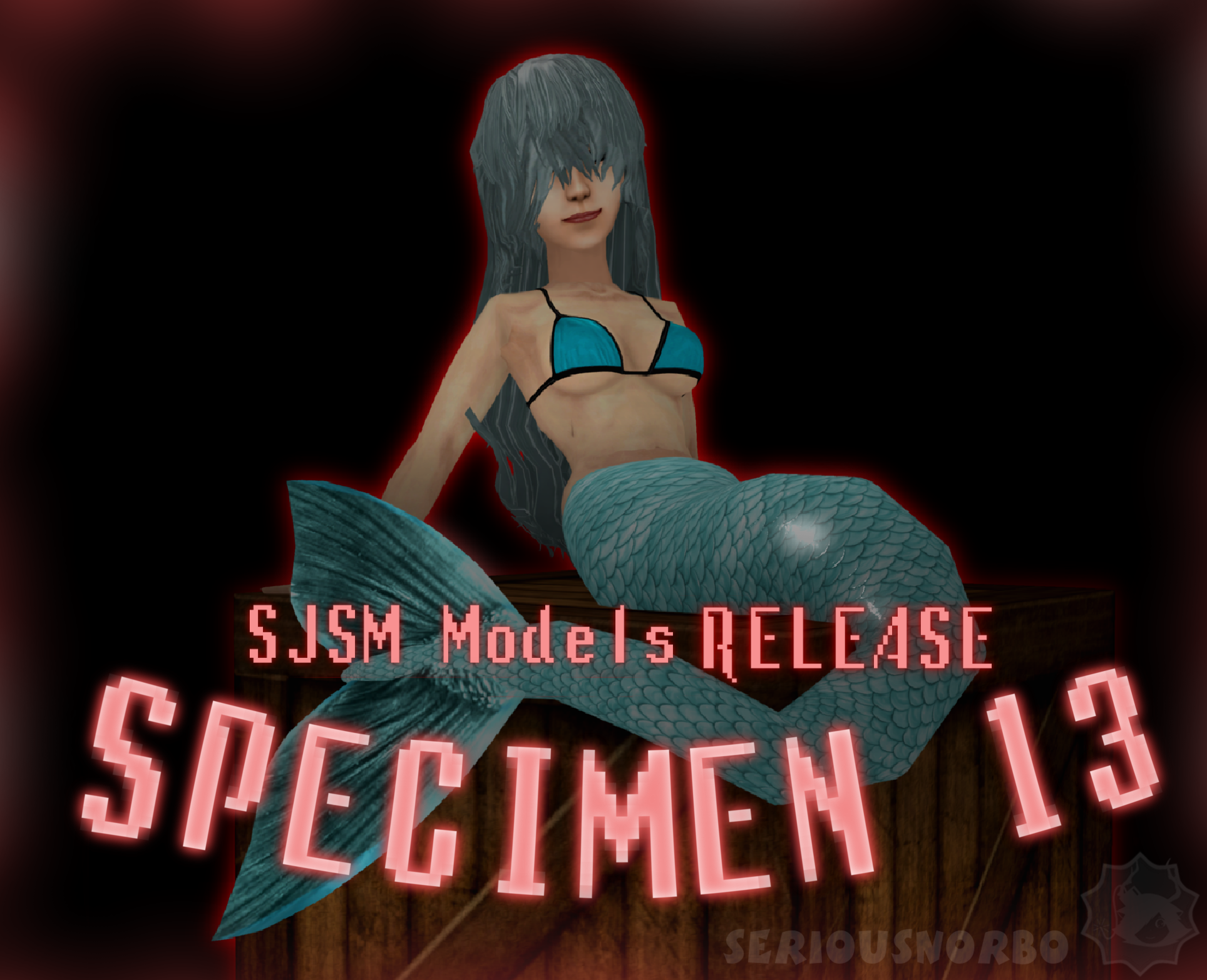SJSM 3D Models Release - Specimen 13/Mermaid by SeriousNorbo on DeviantArt