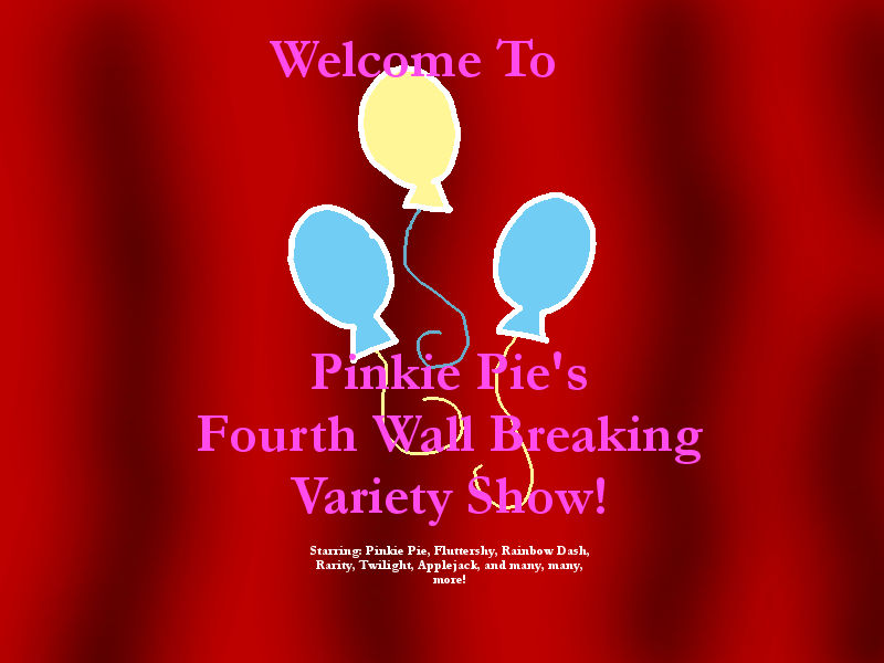 Pinkie Pie's 4th Wall Breaking Show epi 10 Part 16 by alexwarlorn on ...