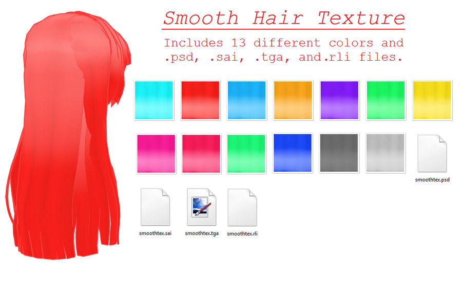 Smooth Hair Texture by Togekisspika35 on DeviantArt