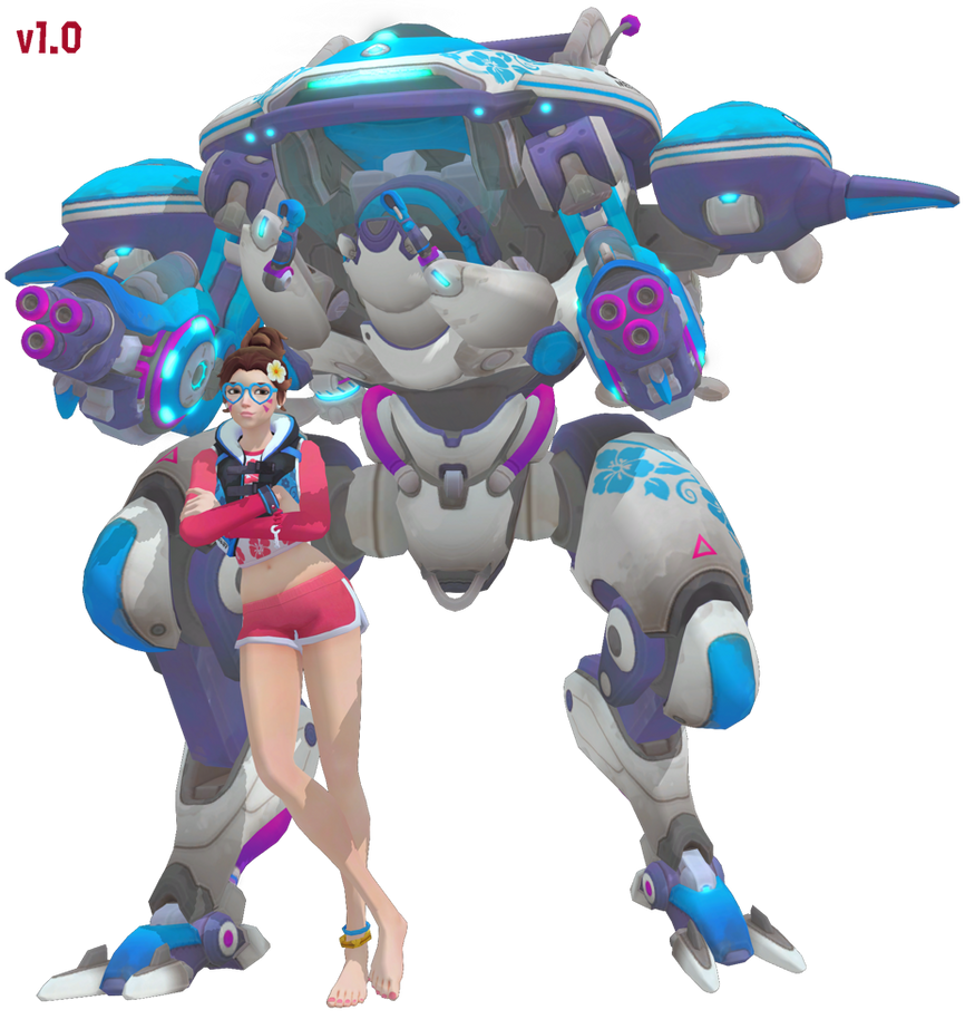 MMD - D.Va (Waveracer) Download by Togekisspika35 on DeviantArt