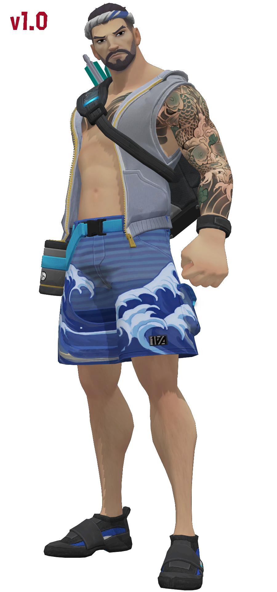 MMD - Hanzo (Wave) Download by Togekisspika35 on DeviantArt