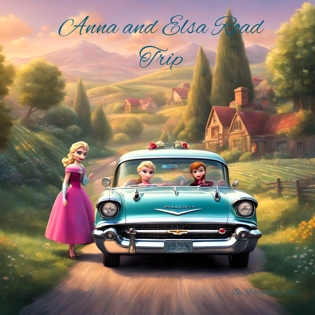 Anna And Elsa Road trip by PortugueseVoVo on DeviantArt