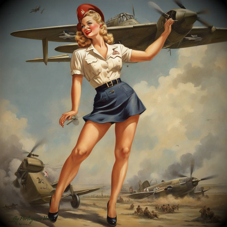 WW2 Pin Up by PortugueseVoVo on DeviantArt