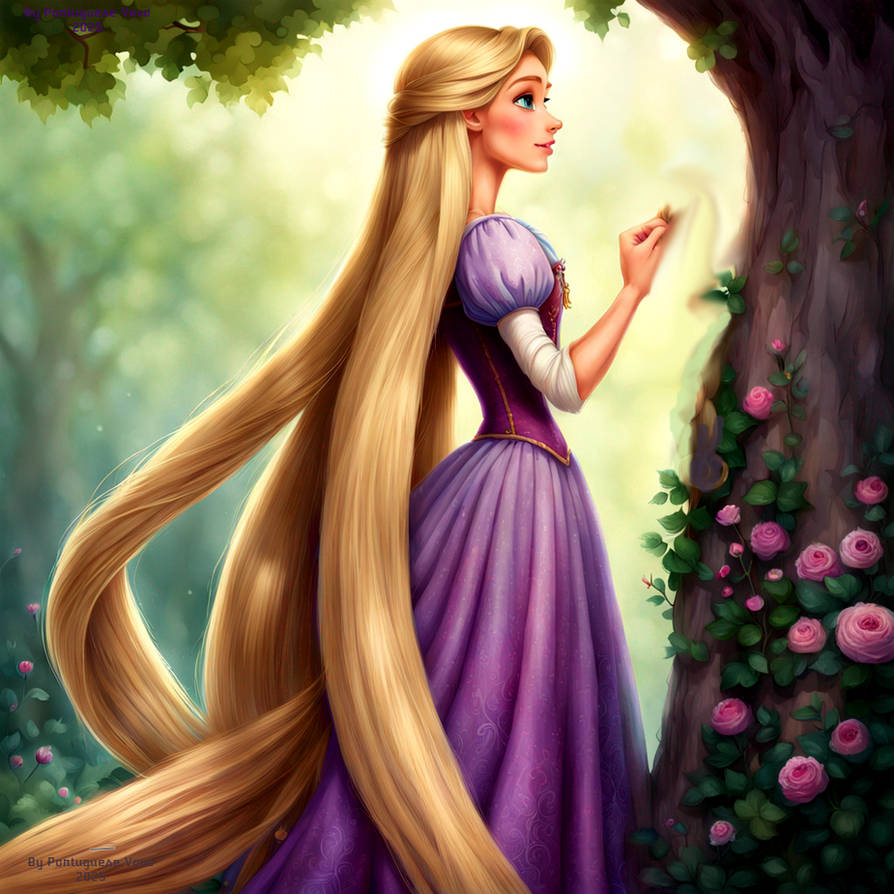 Beautiful Rapunzel 3 by PortugueseVoVo on DeviantArt