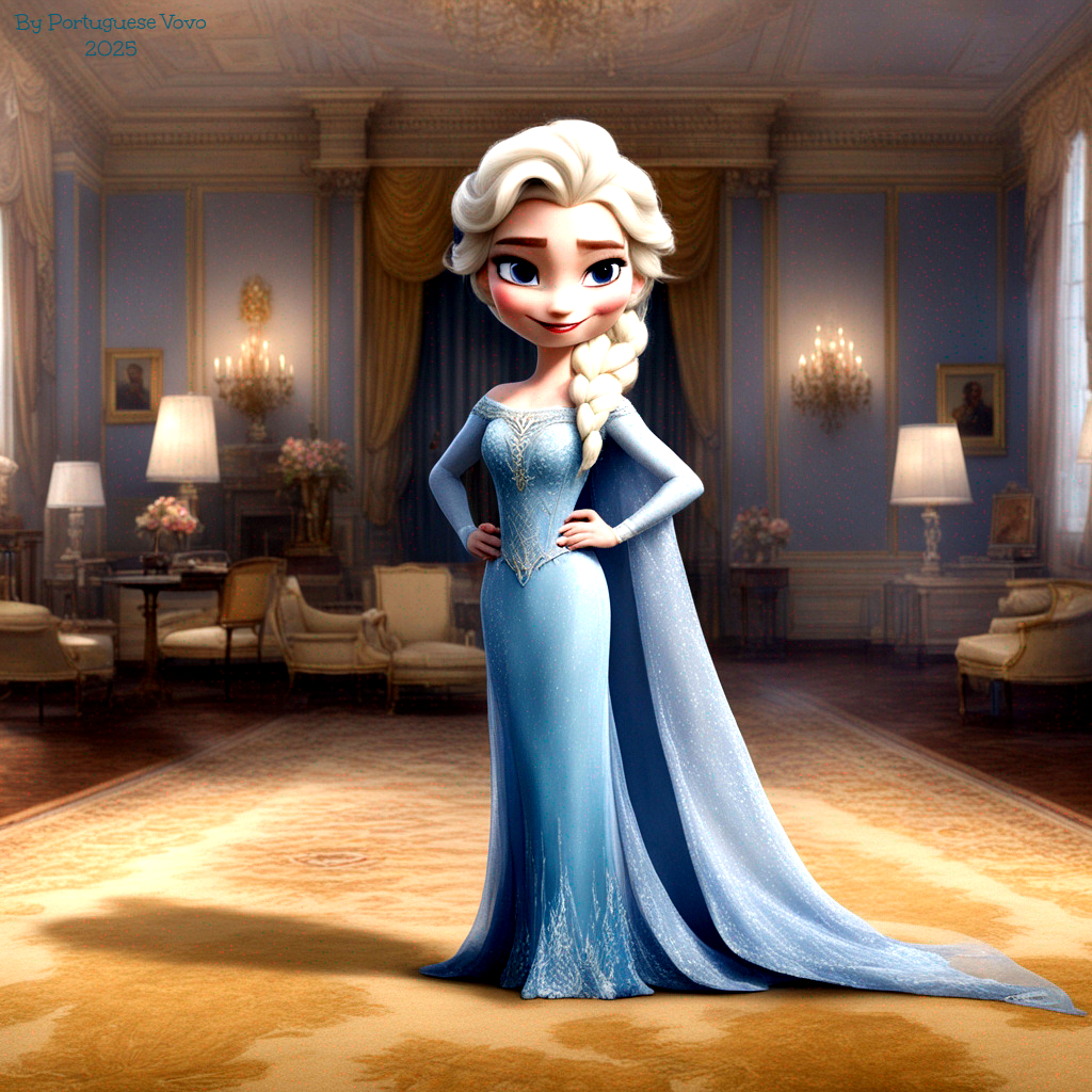 Elsa At The Whitehouse by PortugueseVoVo on DeviantArt