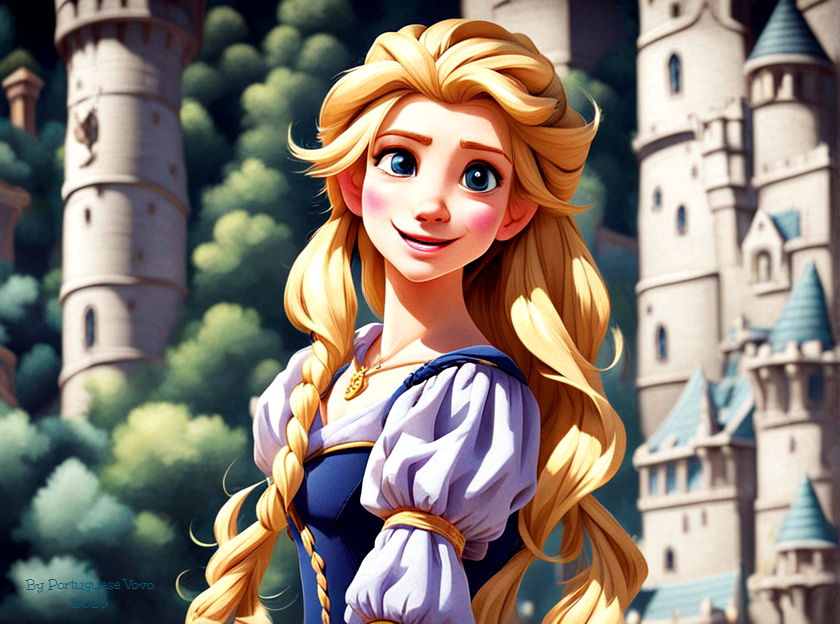 Rapunzel Let Down Your Hair by PortugueseVoVo on DeviantArt