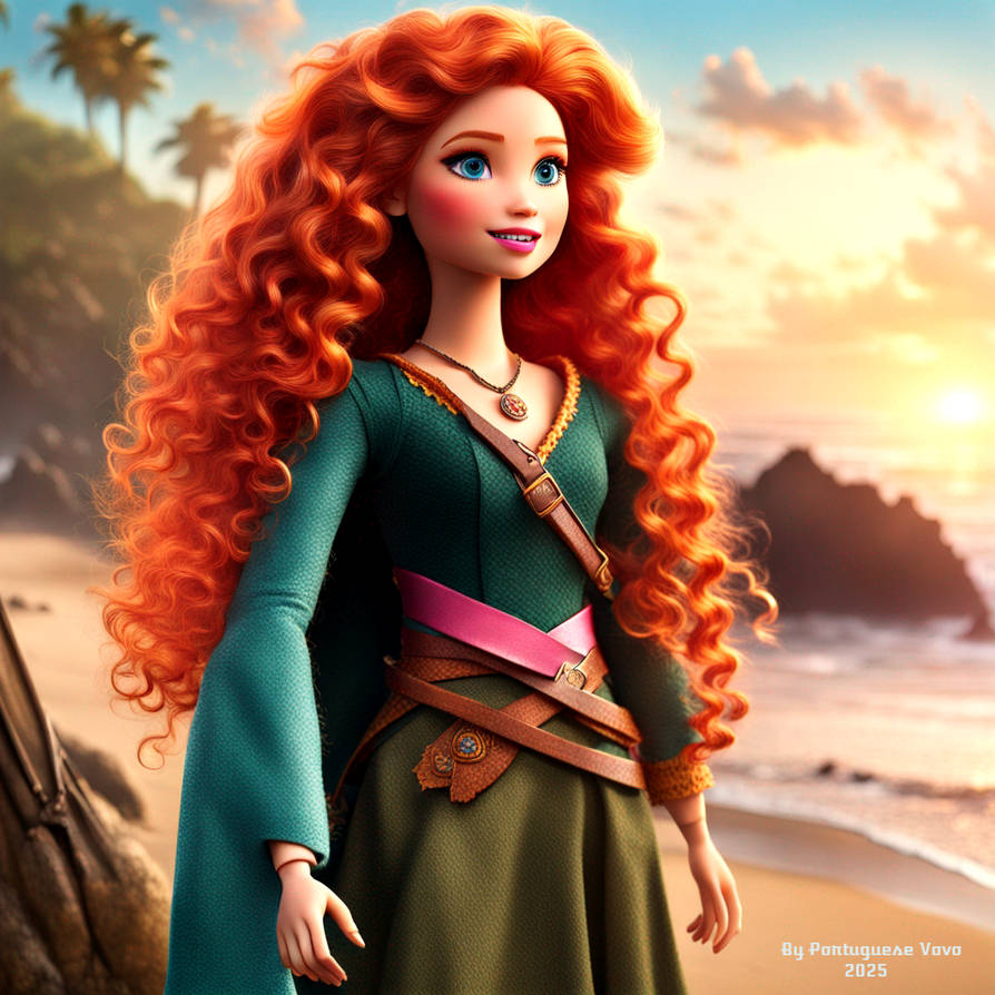 If Merida Were A Barbie 2 By Portuguesevovo On Deviantart