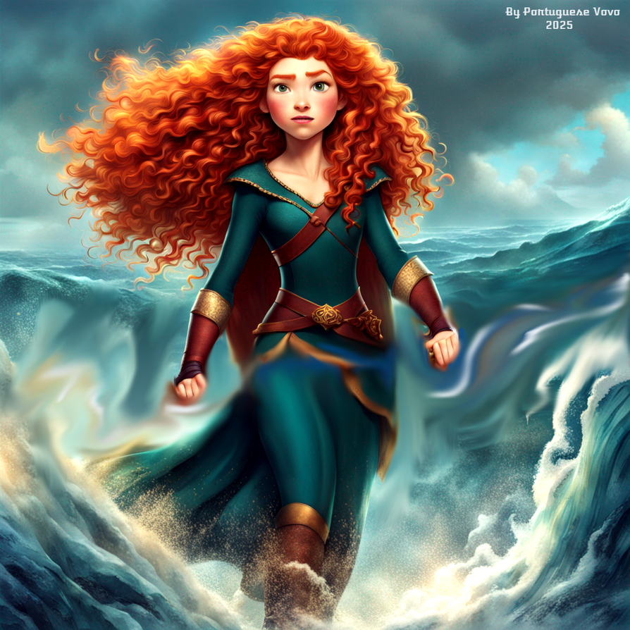 Queen Merida Of The Seven Seas by PortugueseVoVo on DeviantArt