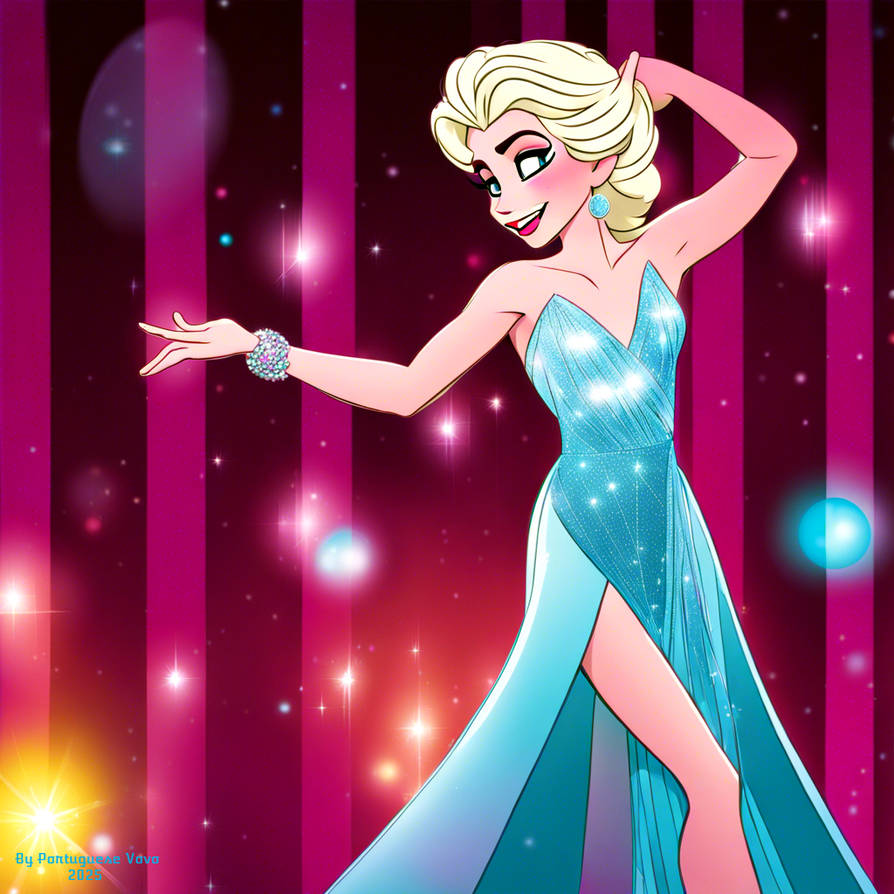 Elsa Does Disco 2 by PortugueseVoVo on DeviantArt