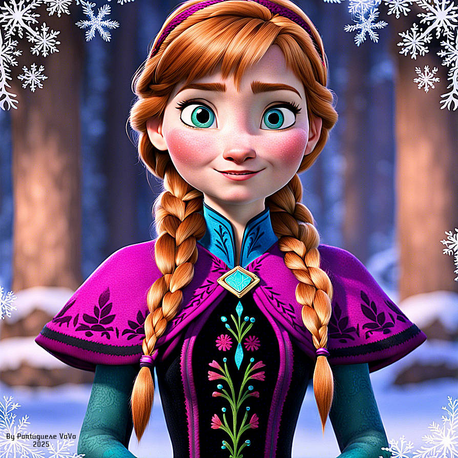 Hello I'm Anna by PortugueseVoVo on DeviantArt