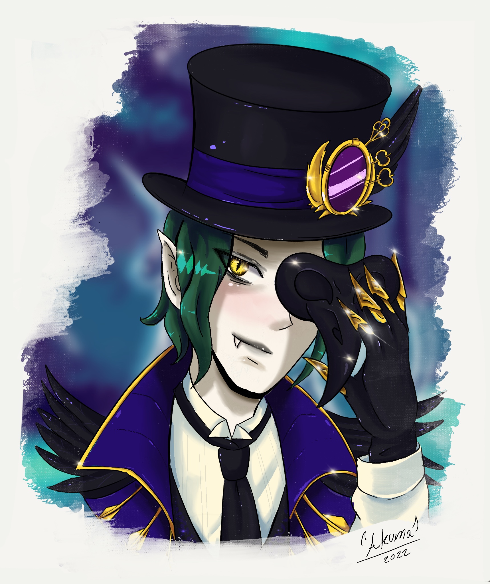 Dire Crowley by Akuma-digitalart on DeviantArt