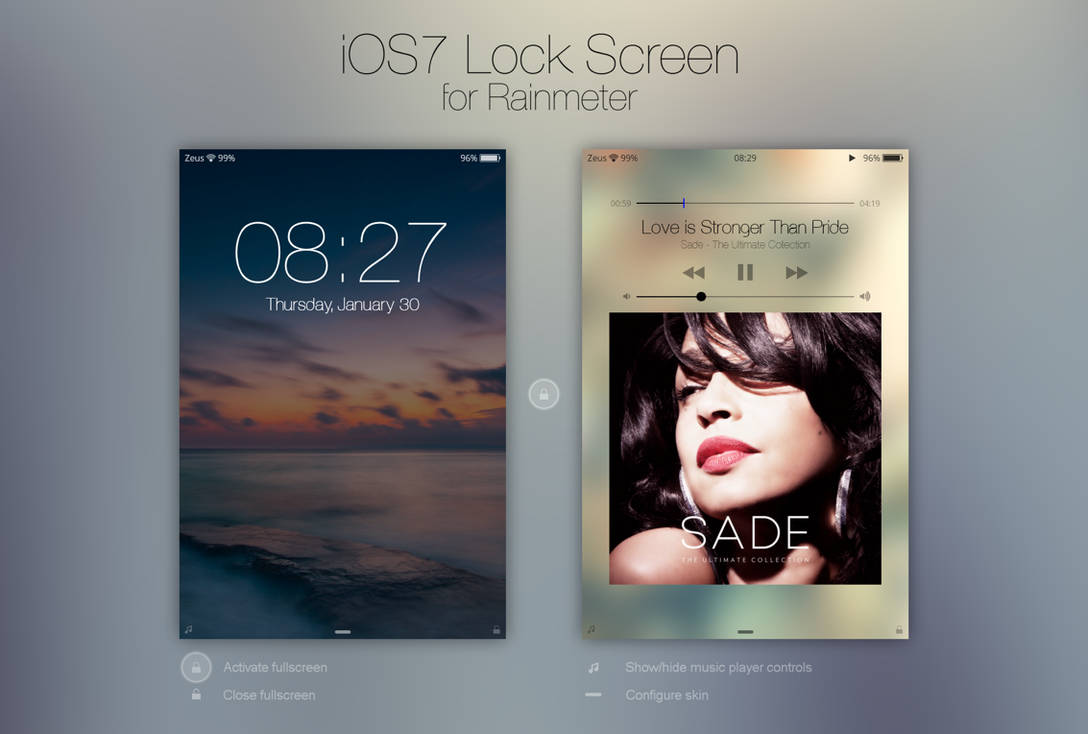 iOS7 Lock Screen by rabra on DeviantArt