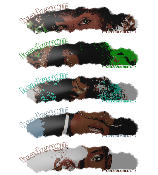 HEADCANON BANNER TEMPLATE 02 //: theshebb. by niixzee on DeviantArt