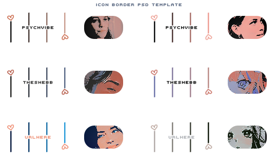 Tumblr Icon Template